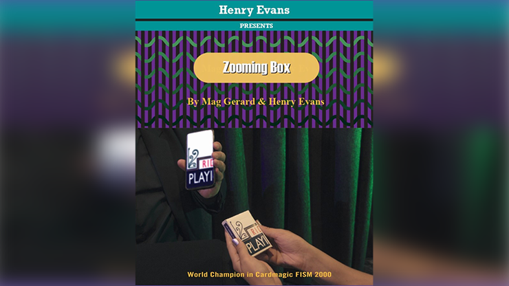 Zooming Box by Mag Gerard and Henry Evans – Alakazam Magic