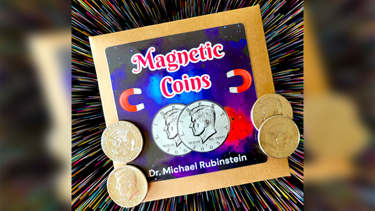 Magnetic Coins by Dr. Michael Rubinstein – Alakazam Magic