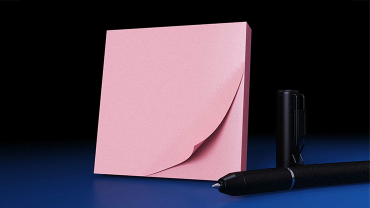 The Iarvel Magic Post-It Pad (Red) by Iarvel Magic – Alakazam Magic