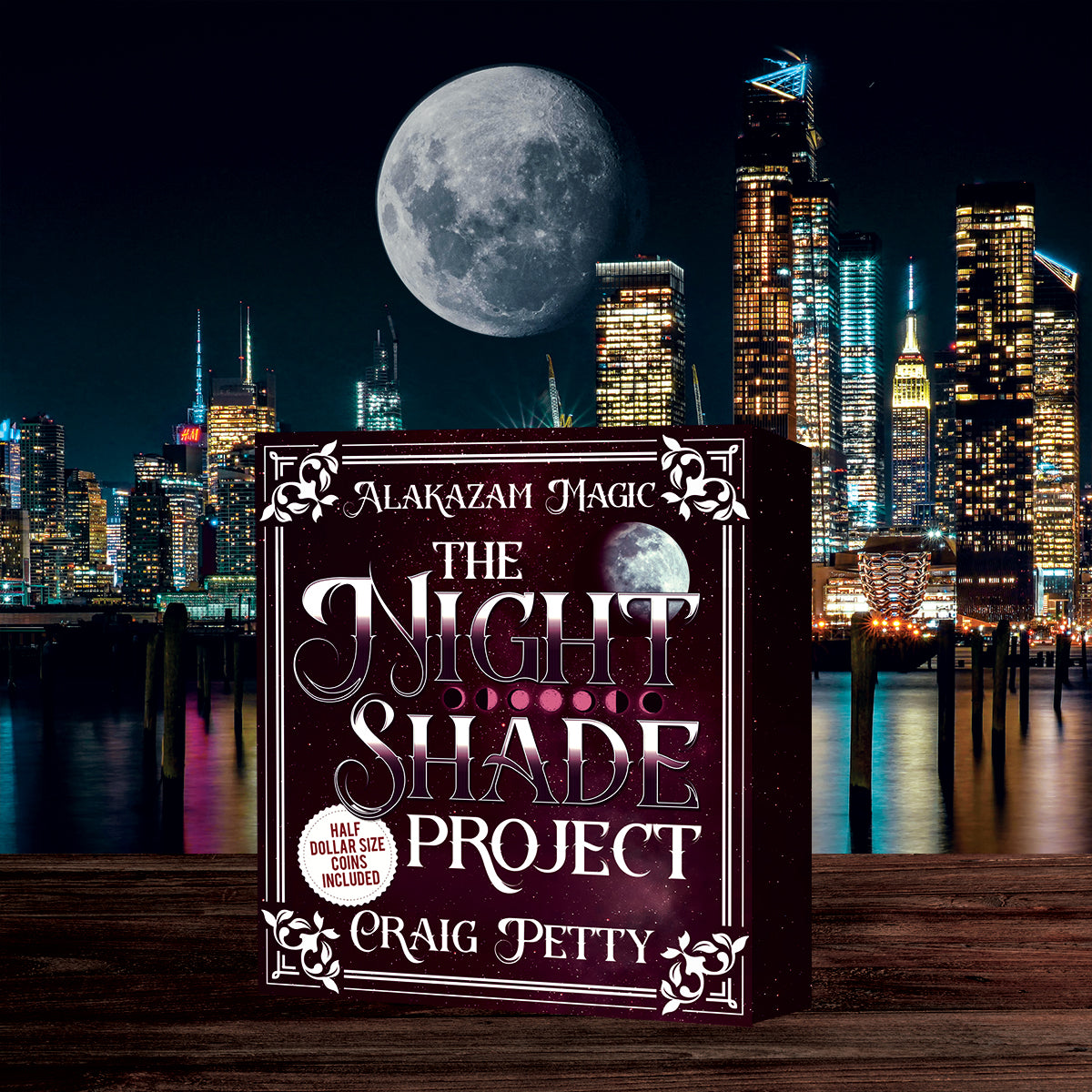 The Nightshade Project Coin Set by Craig Petty – Alakazam Magic