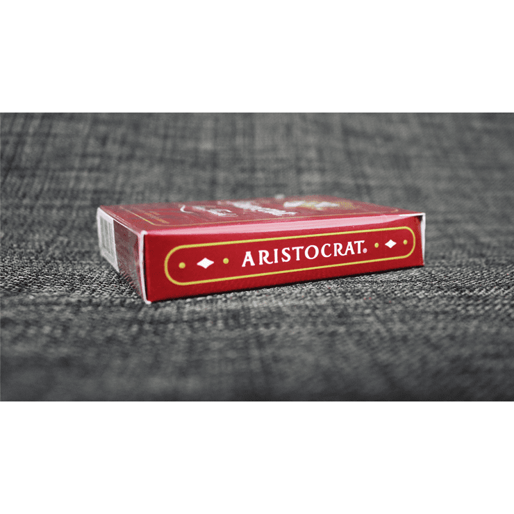 Bicycle Aristocrat 727 Bank Note Cards (Red) by USPCC – Alakazam Magic