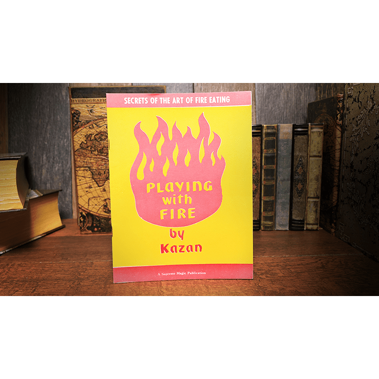 Playing with Fire (Rare/Limited) by Kazan - Book – Alakazam Magic
