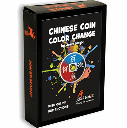 Chinese Coin Color Change (Gimmicks and Online Instructions) by Joker ...