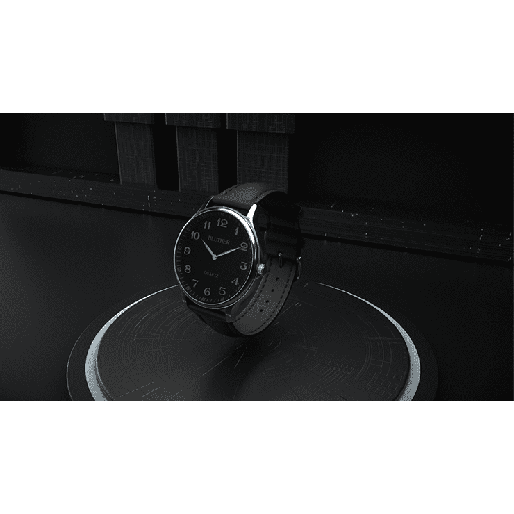 Infinity Watch V3 - Silver Case Black Dial / PEN Version (Gimmick and ...