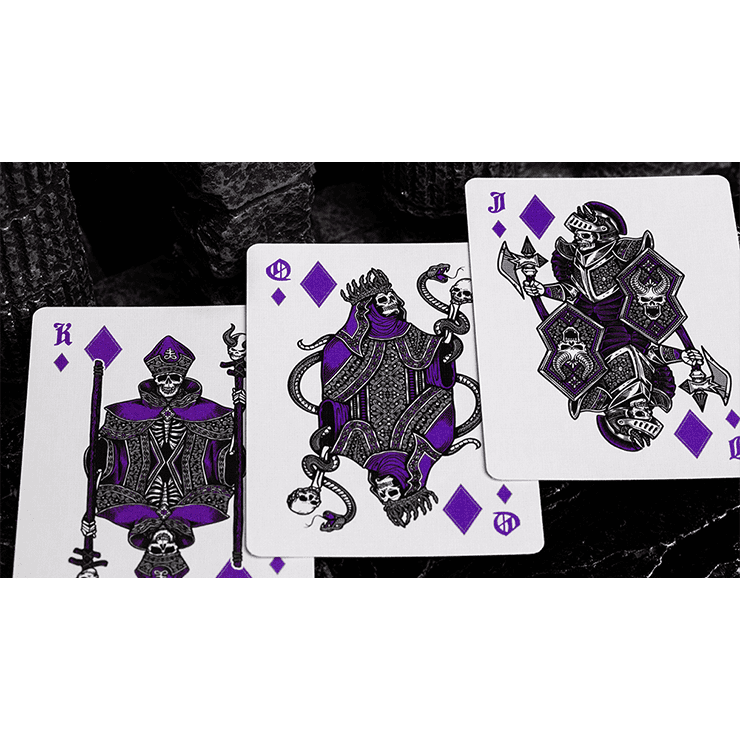 Inferno Violet Vengeance Edition Playing Cards – Alakazam Magic