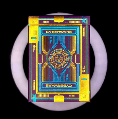 Cyberware (Neon) Playing Cards – Alakazam Magic