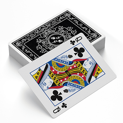 Black Roses Playing Cards (Fully Marked) – Alakazam Magic