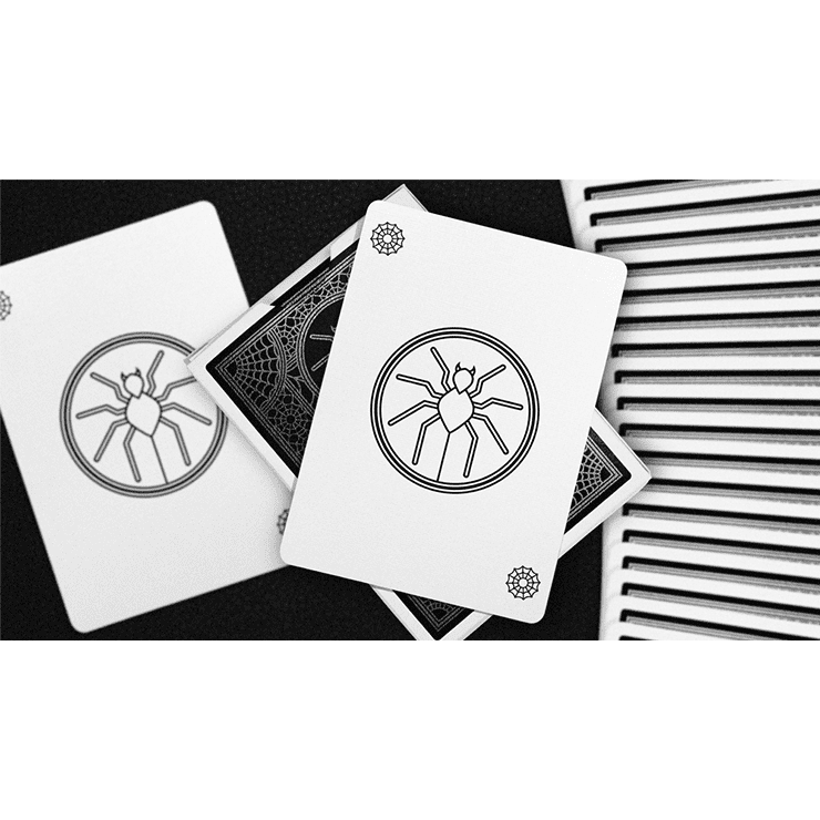 Spiders (Marked Cold Silver Foil) Playing Cards – Alakazam Magic