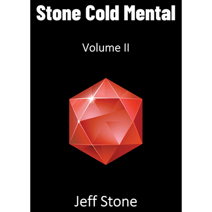 Stone Cold Mental 2 by Jeff Stone - Book – Alakazam Magic